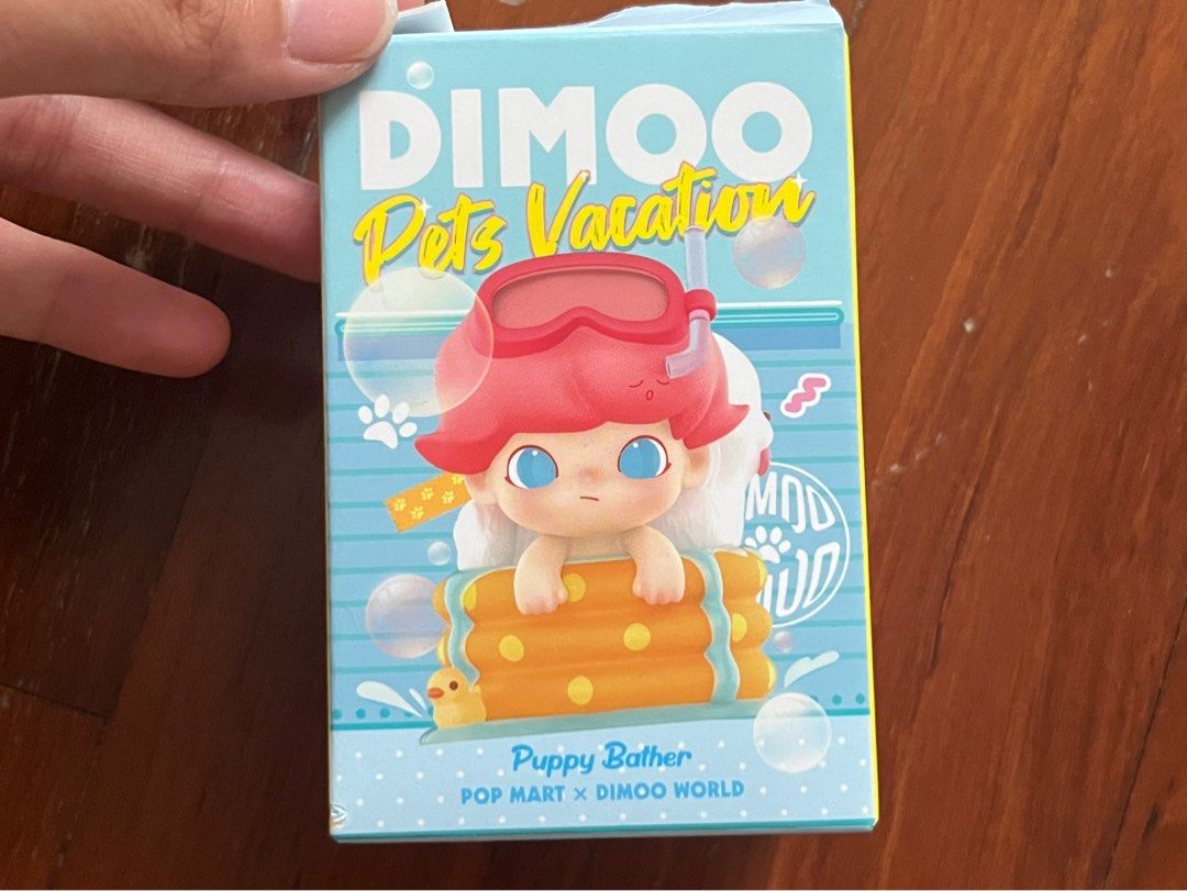 pop mart dimoo (pets vacation), Hobbies & Toys, Toys & Games on Carousell