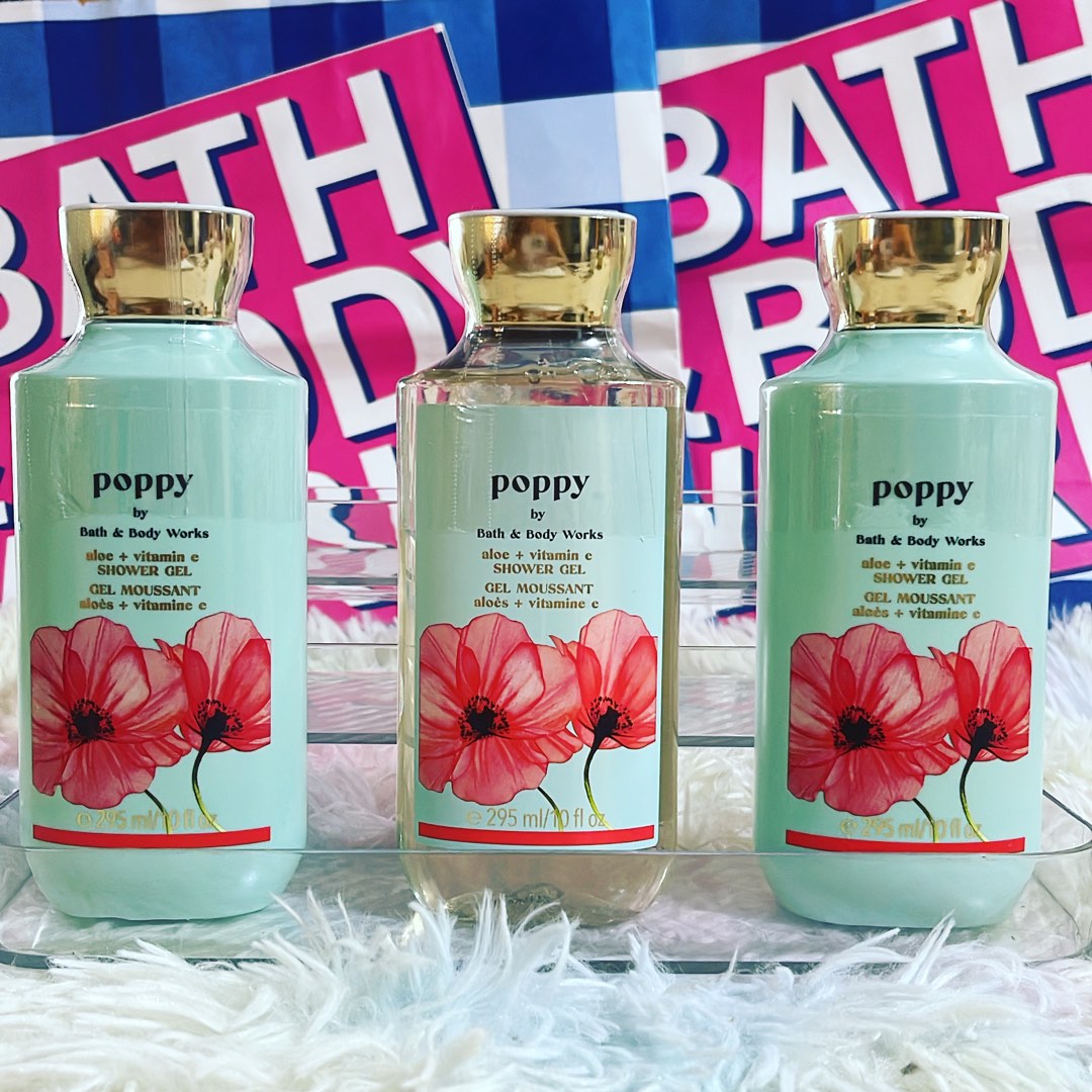 Poppy Shower Gel by Bath and Body Works, Beauty & Personal Care, Bath ...