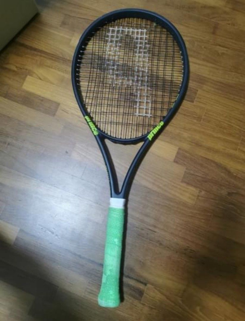 Prince velocity pro 100 tennis racket, Sports Equipment, Sports & Games ...