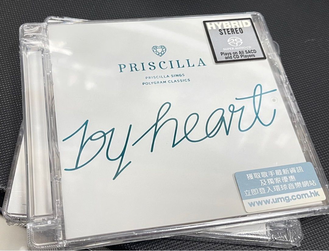 Priscilla 陳慧嫻 By Heart SACD (首批限量版) 編號 0638 絕版全新未開封 *代友出售 日本壓製 品質保証 首批 ...