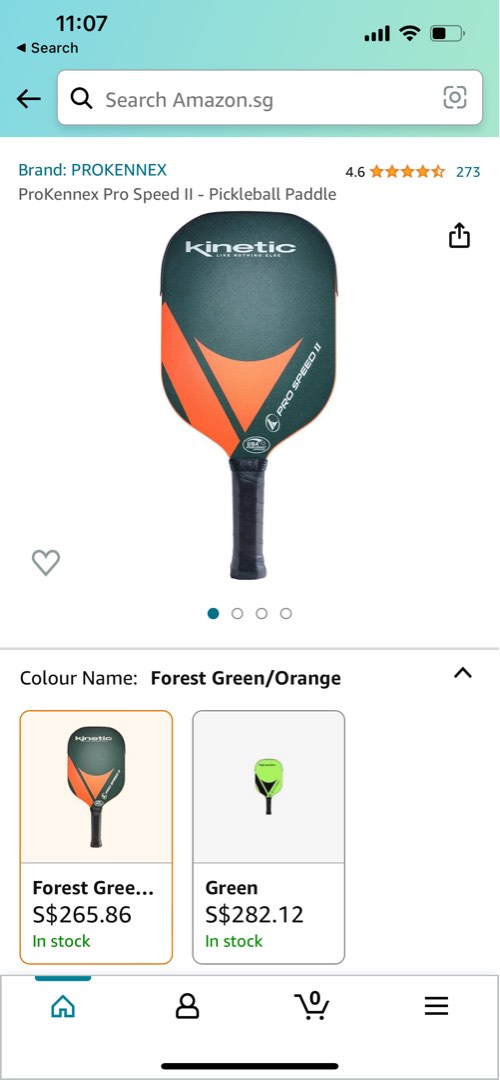 Pro Kennex Pro Speed II Pickleball paddle. Kinetic (2023), Sports ...