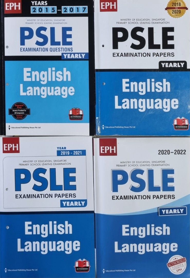 PSLE English Primary 6 MOE book and workbook, Hobbies & Toys, Books ...