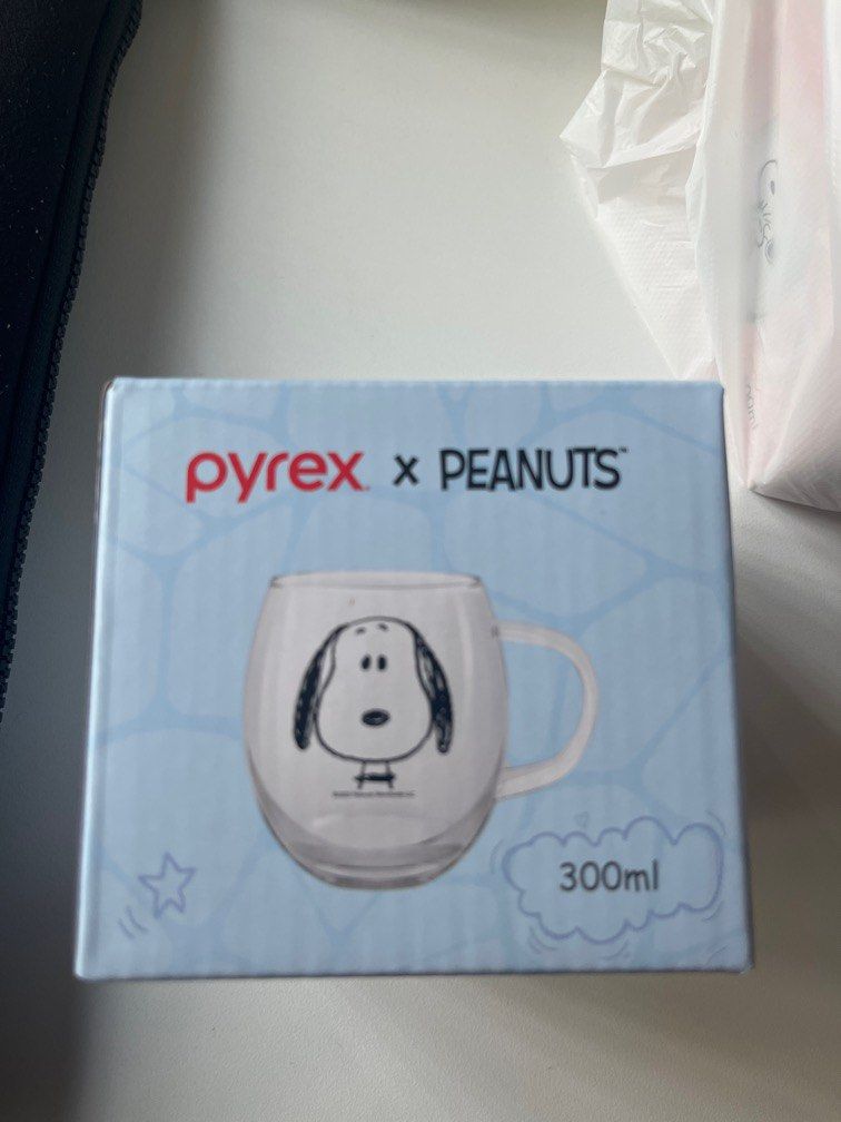 Pyrex Snoopy Glass Cup, Furniture & Home Living, Kitchenware ...