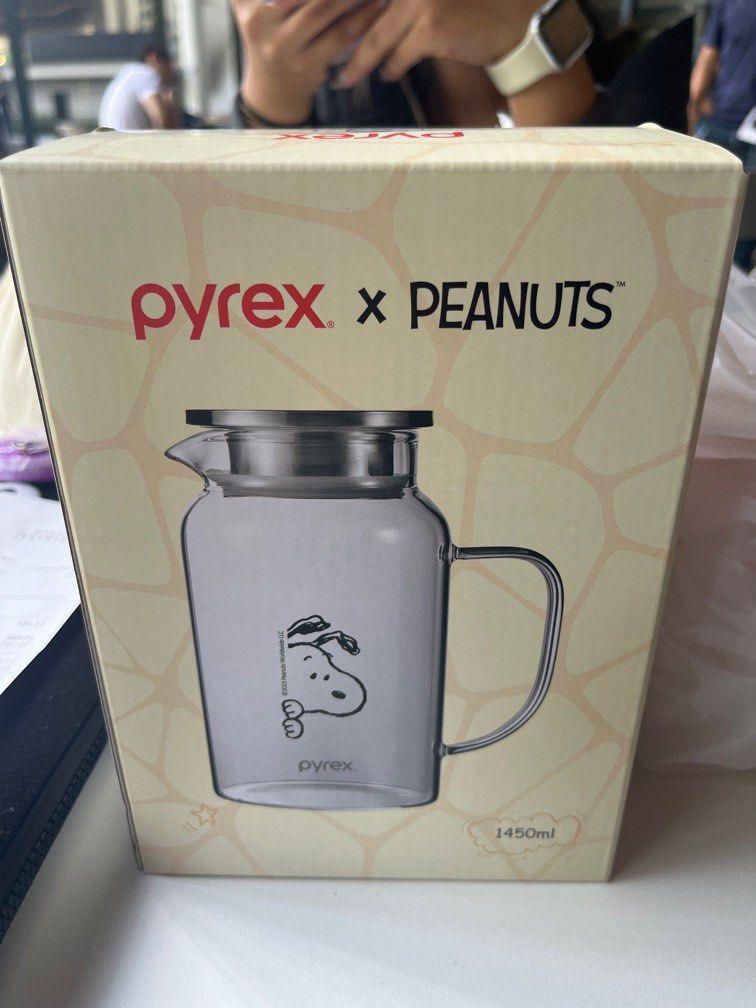 Pyrex Snoopy Glass Jug, Furniture & Home Living, Kitchenware ...
