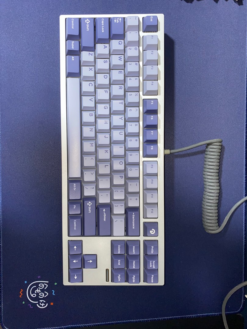 QK80 silver case | Pom plate | dusk weight | blank badge, Computers ...