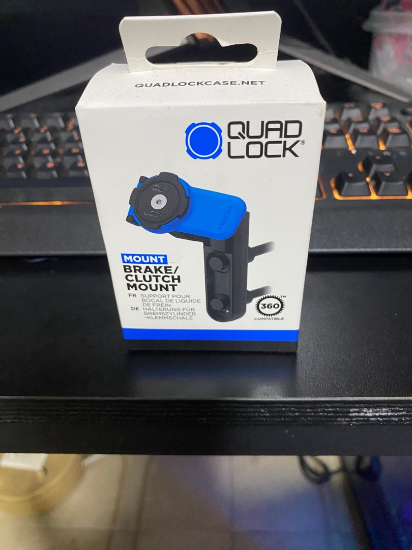 Quad lock (Brake/Clutch) mount NEW!, Motorcycles, Motorcycle ...