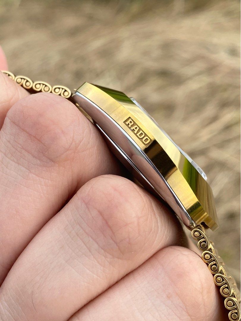 Rado Diastar The Original Red Stones Dial, Luxury, Watches on Carousell