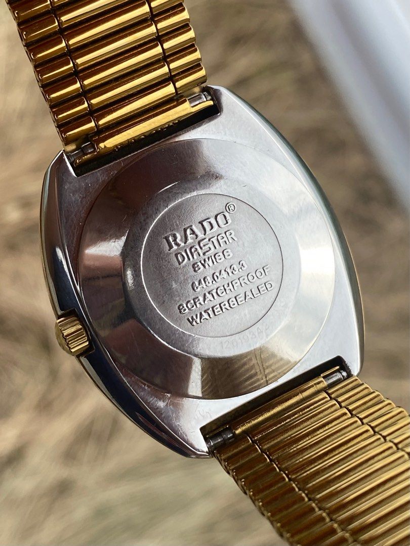 Rado Diastar The Original Red Stones Dial, Luxury, Watches on Carousell