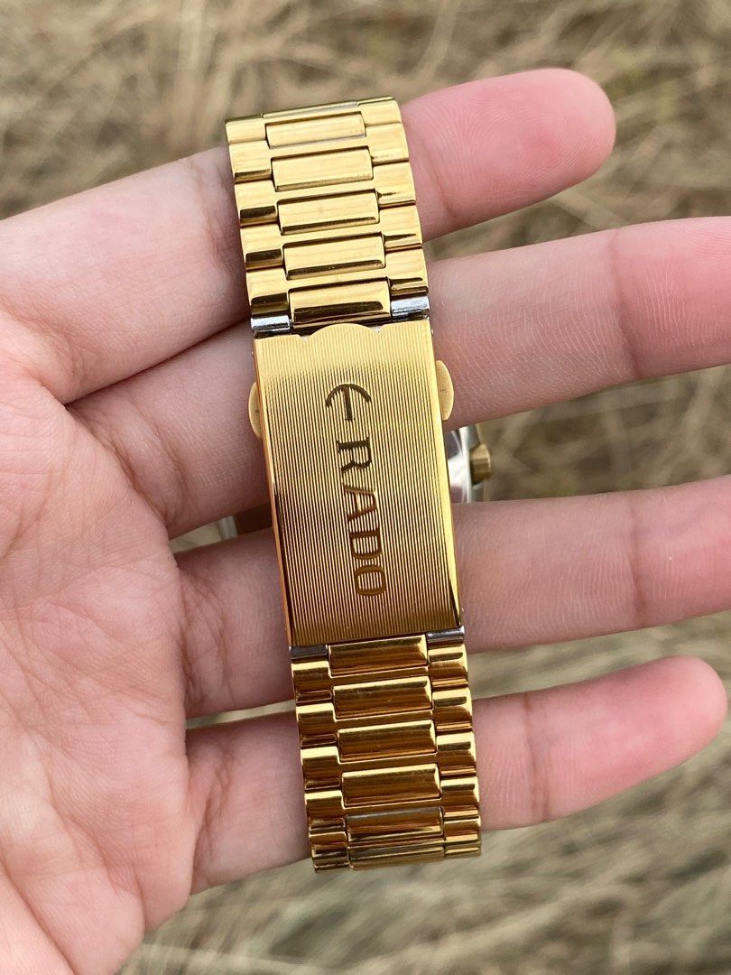 Rado Diastar The Original Red Stones Dial, Luxury, Watches on Carousell