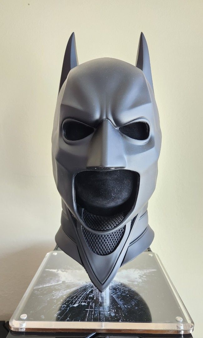 Rare 1:1 Batman Cowl Mask, Hobbies & Toys, Toys & Games on Carousell