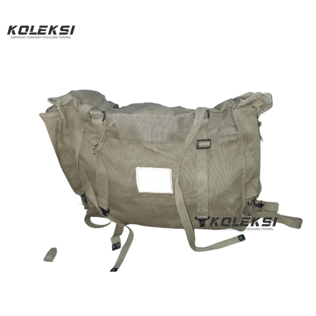 RARE Vintage Genuine Original British Army Military Olive Green Pattern ...