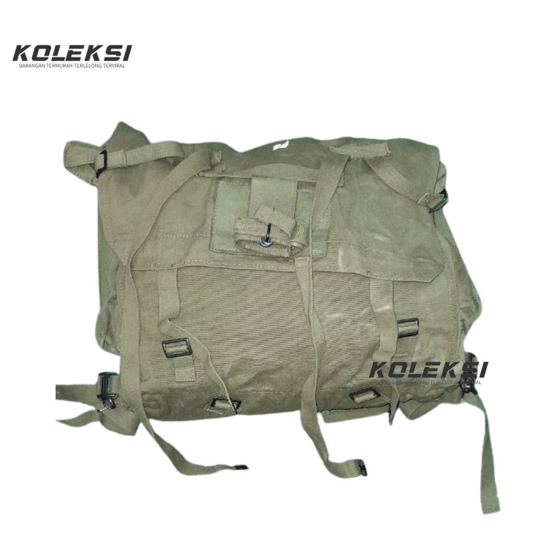 RARE Vintage Genuine Original British Army Military Olive Green Pattern ...