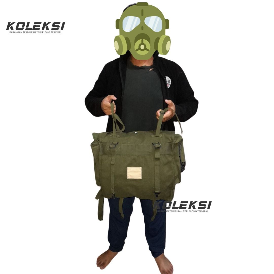 RARE Vintage Genuine Original British Army Military Olive Green Pattern ...