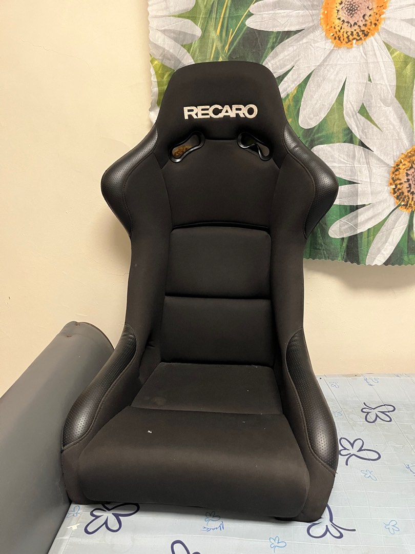 Recaro Original Race Car Seat Black, Babies & Kids, Going Out, Car ...