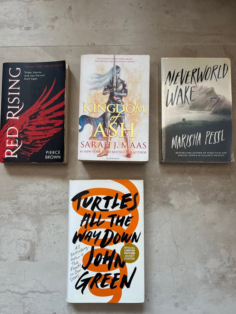 Red Rising, Kingdom of Ash, Ariadne, They Both Die at The End ...