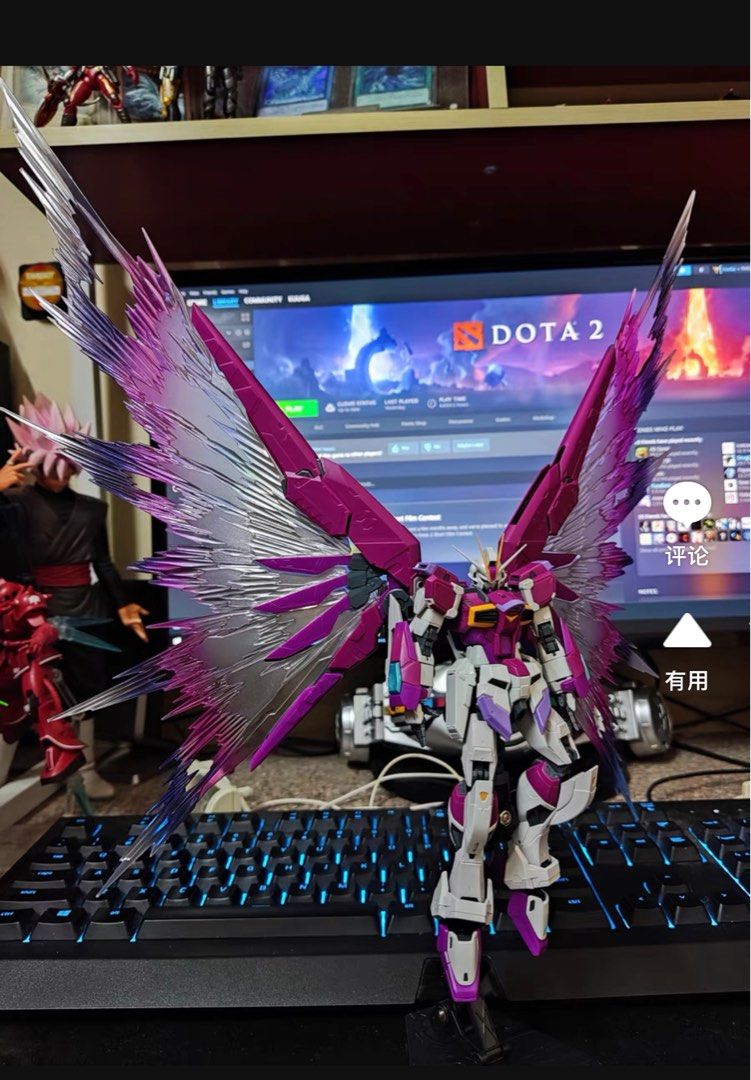 Rg Destiny / Destiny Impulse Gundam Wing Of Light (Metal Build Style) 1 ...