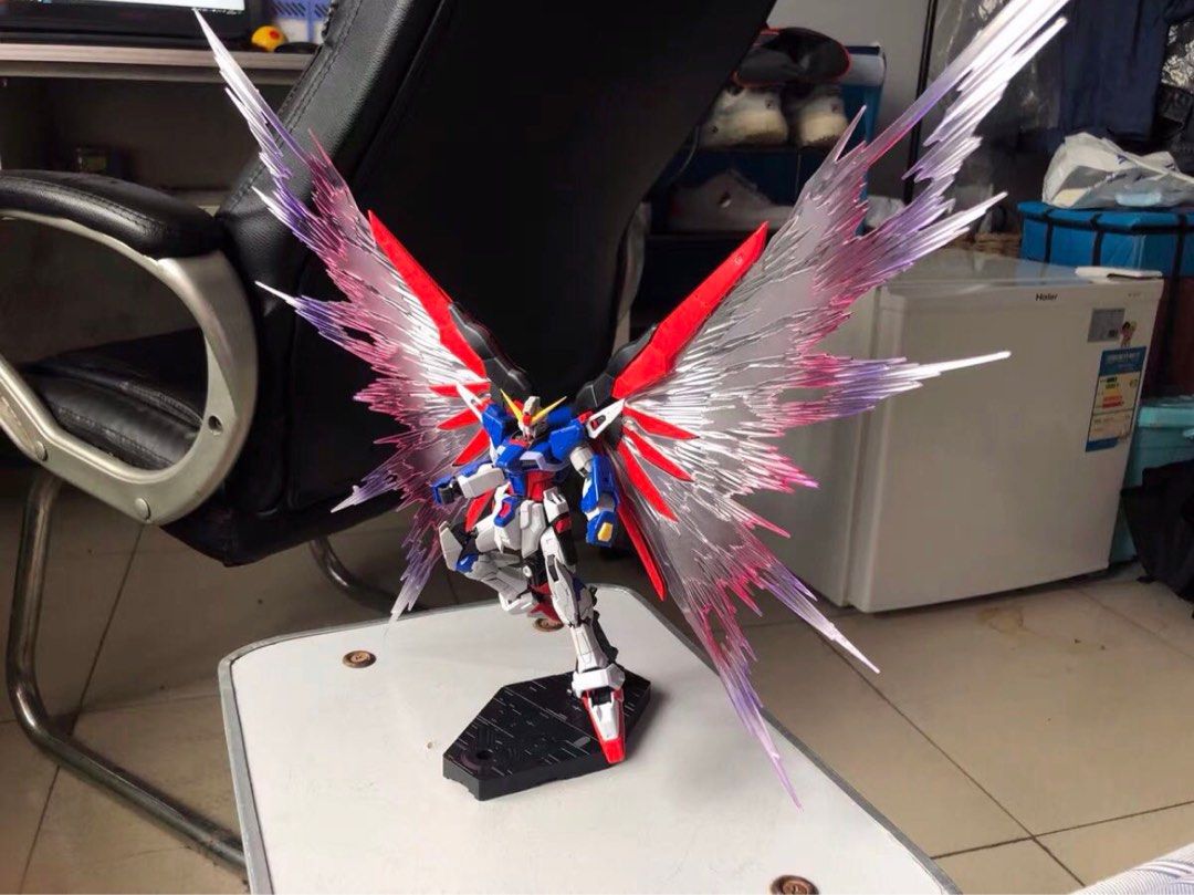 Rg Destiny / Destiny Impulse Gundam Wing Of Light (Metal Build Style) 1 ...