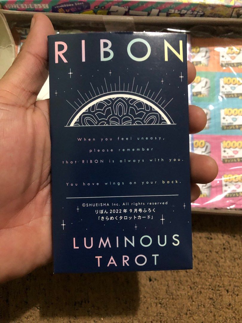 RIBON Luminous Tarot card, playing card deck , board game set, Hobbies ...