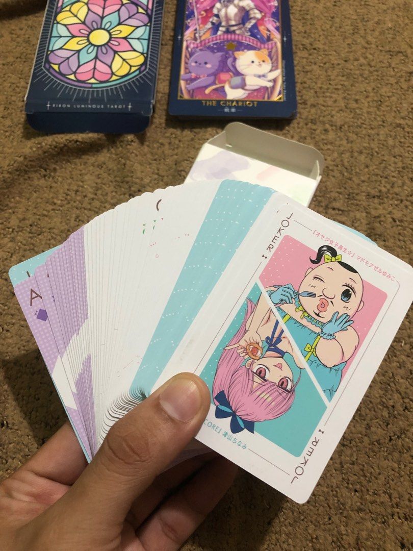 RIBON Luminous Tarot card, playing card deck , board game set, Hobbies ...