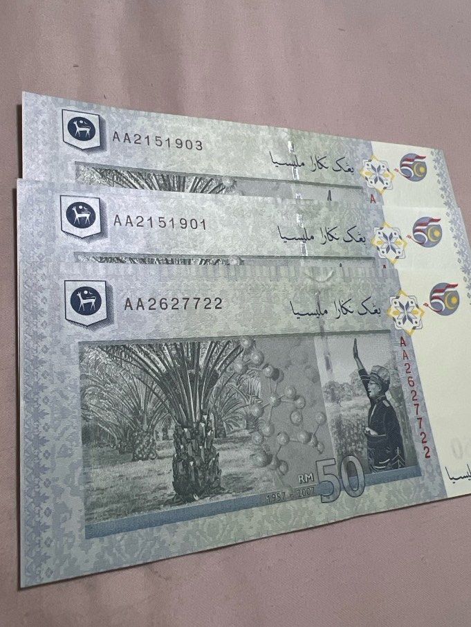 RM50 Limited Edition 50th Anniversary of Independence (Super Rare-AA ...