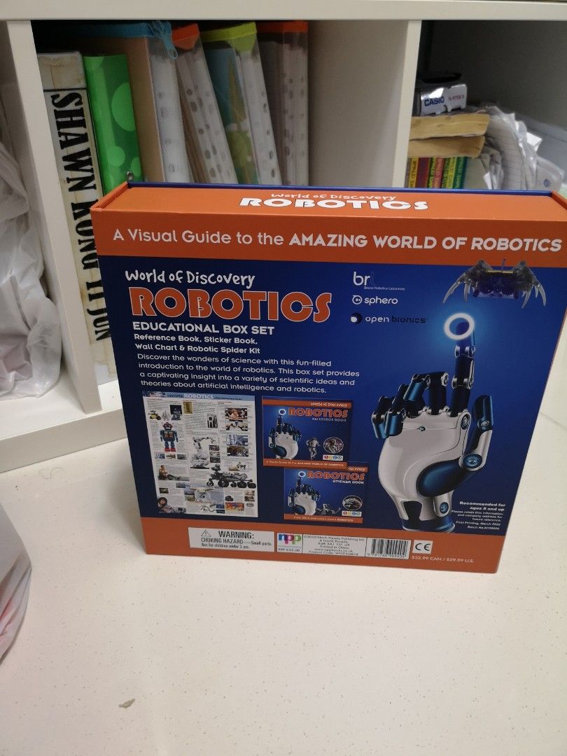 Robotics educational box set, Hobbies & Toys, Toys & Games on Carousell