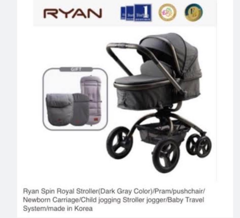 Ryan Spin Royal 360 Stroller, Babies & Kids, Going Out, Strollers on ...