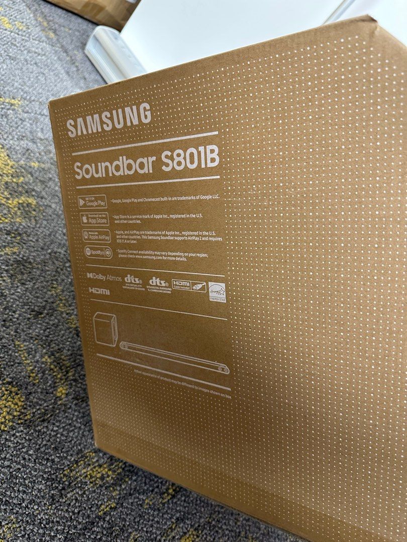 Samsung Soundbar S801B, Audio, Soundbars, Speakers & Amplifiers on Carousell