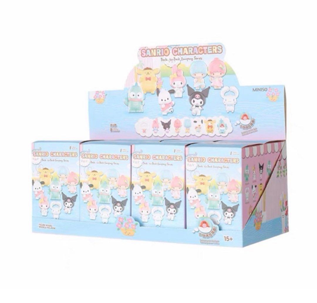 SANRIO CHARACTERS back to back camping series / FULL SET / SINGLE BLIND ...
