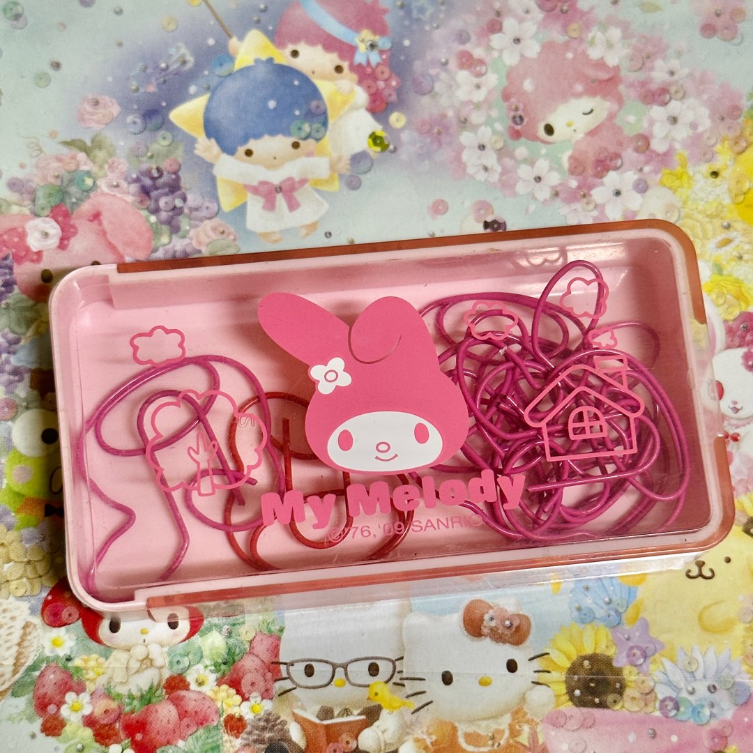 Sanrio My Melody Paper Clips (8 pieces) 2.3cm - Php 100, Hobbies & Toys ...