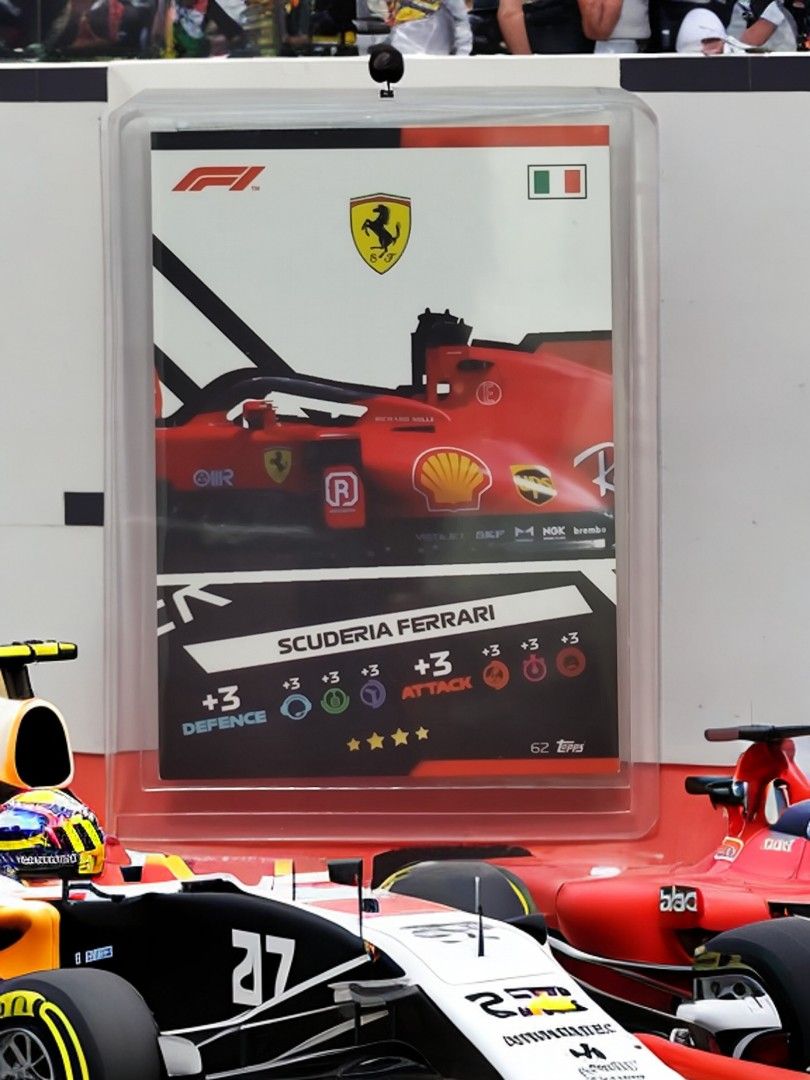 Scuderia Ferrari F1 car card, Hobbies & Toys, Memorabilia ...
