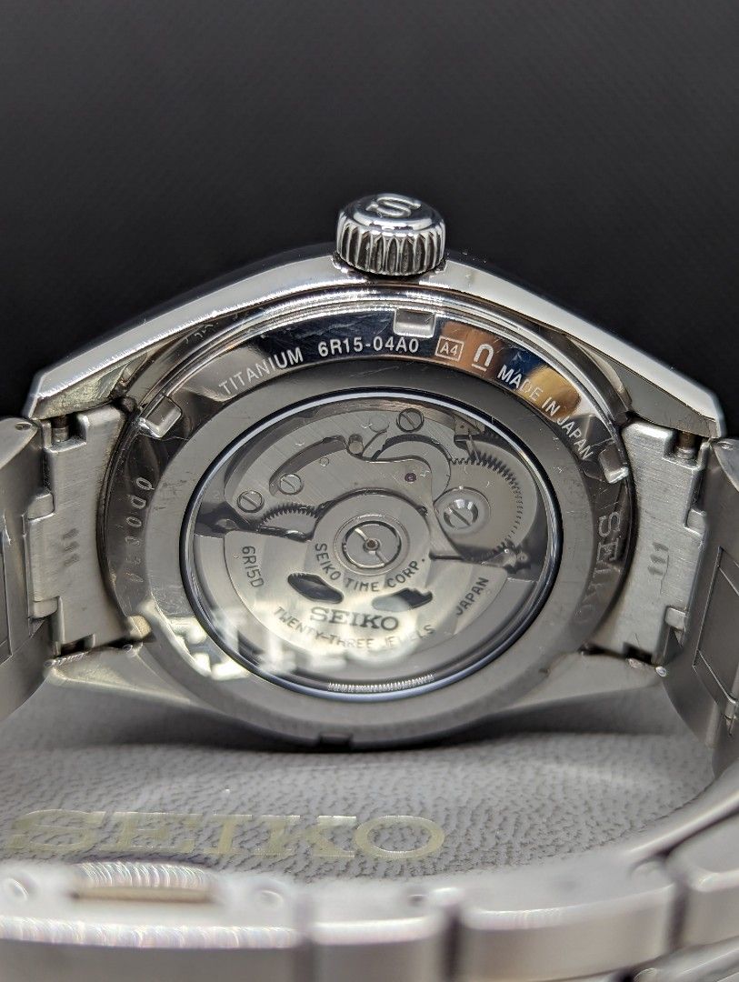 Seiko Presage SARX057 Titanium (JDM), Men's Fashion, Watches ...