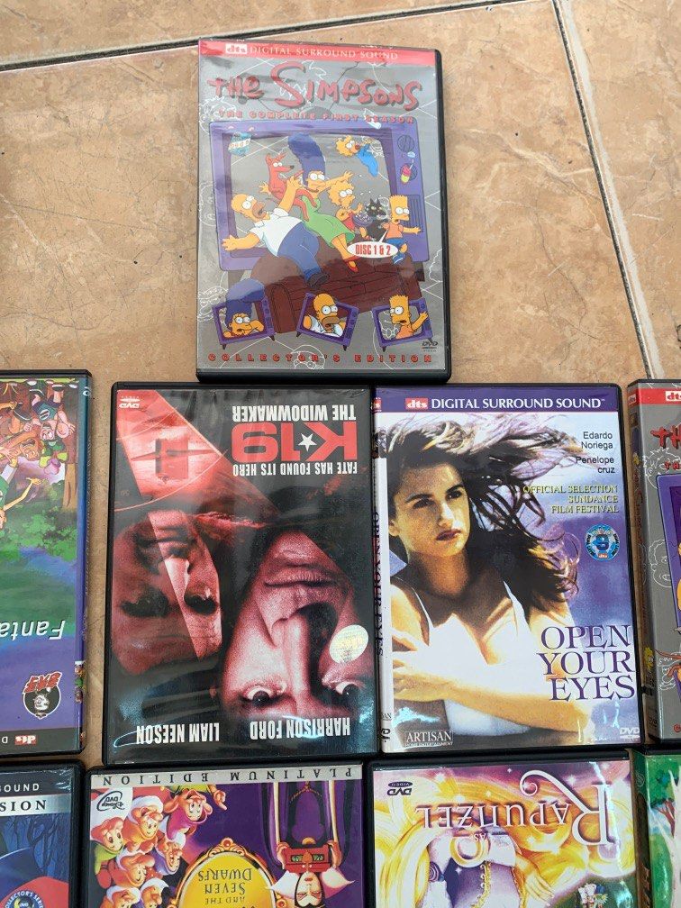 SEMUA CD DVD Kaset film kartun anak cartoon filem, Musik & Media, CD ...