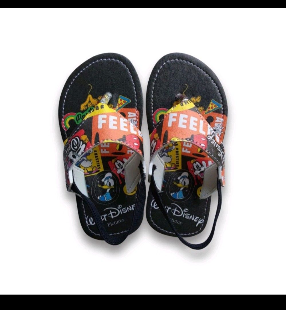 Sepatu sandal anak tali karakter donald duck goofy, Bayi & Anak ...