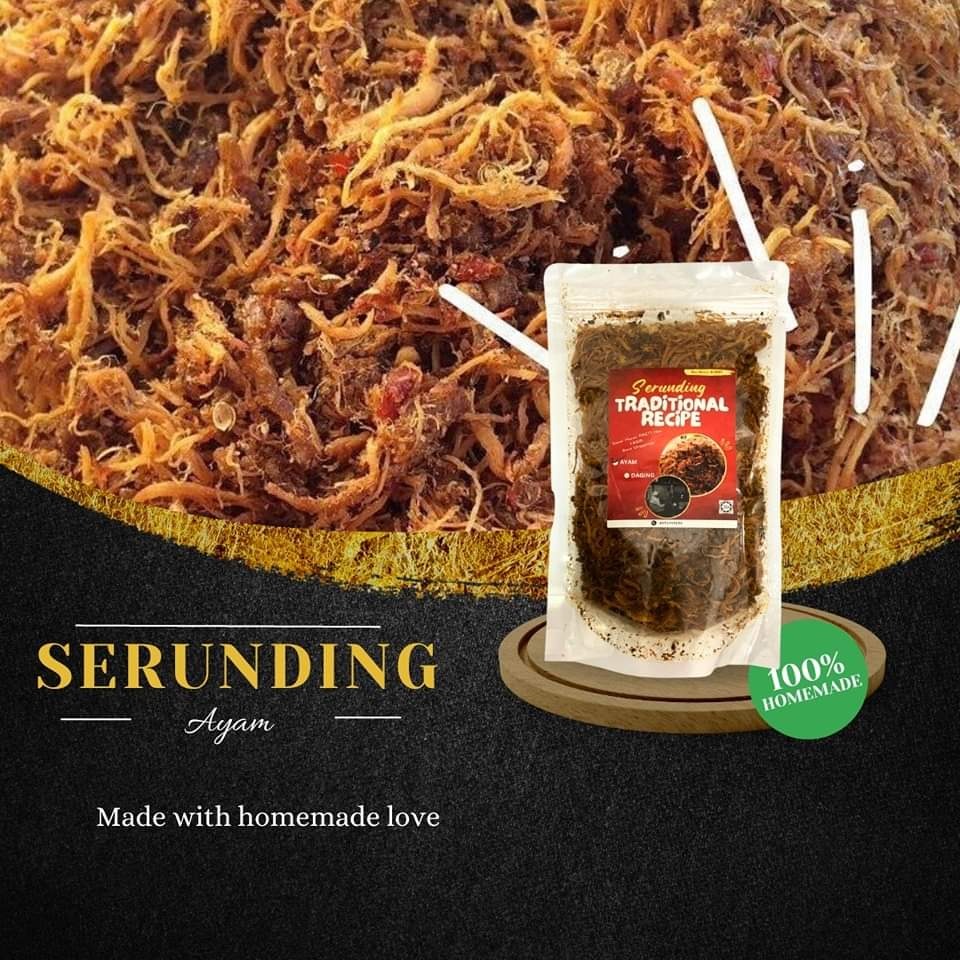 Serunding Ayam, Food & Drinks, Packaged & Instant Food on Carousell