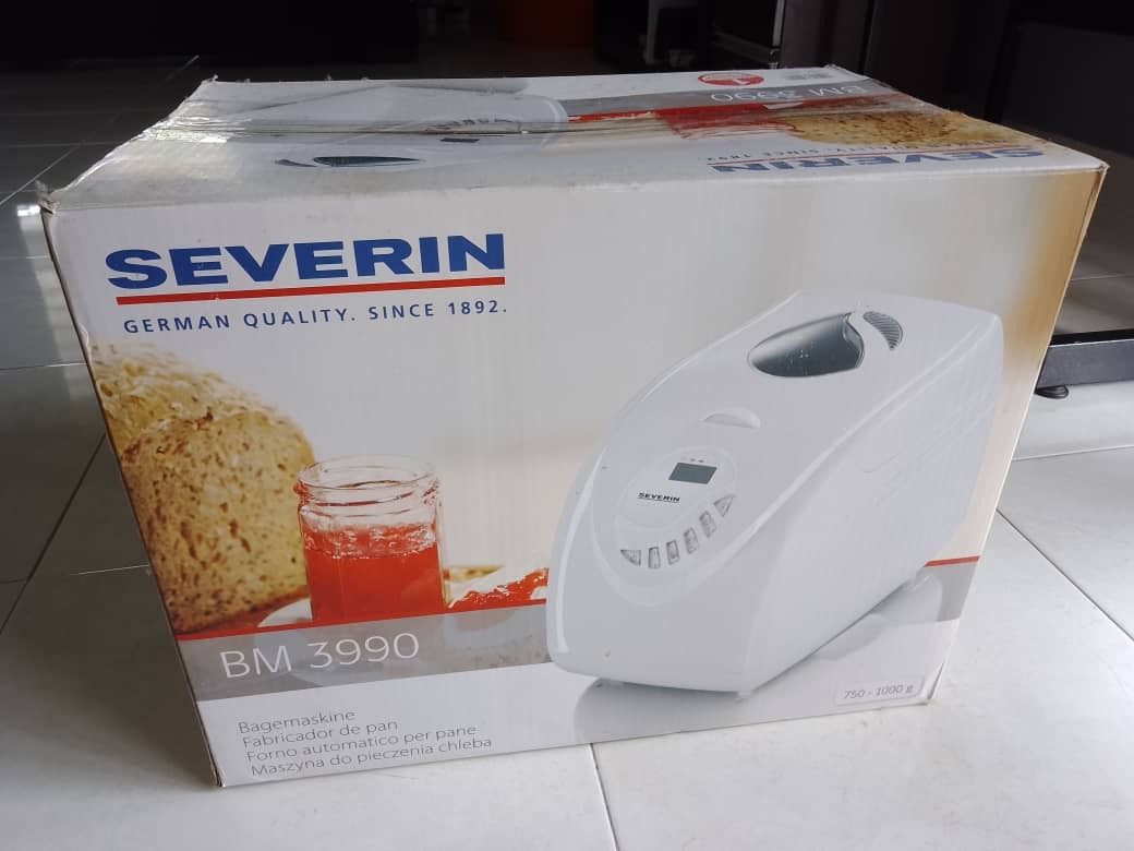 Severin BM 3990 Bread Maker, TV & Home Appliances, Kitchen Appliances ...