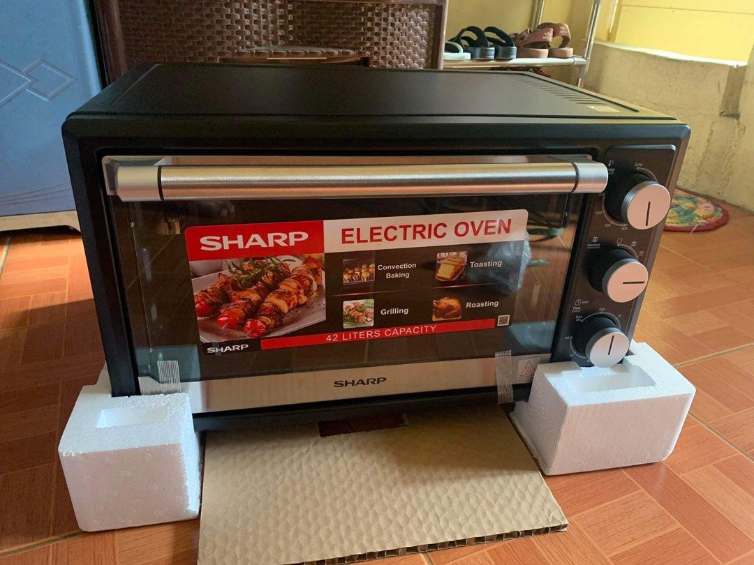 SHARP E0-429RTF-BK Electric Oven 42L, Furniture & Home Living ...