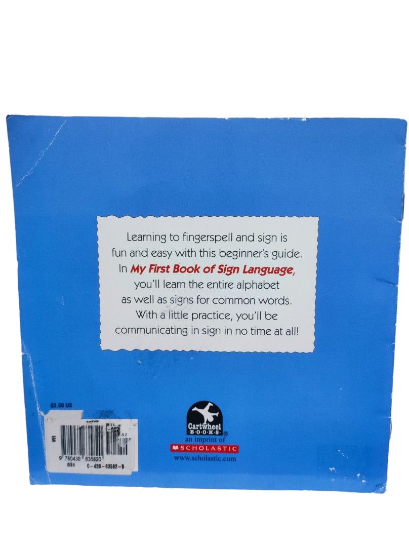 Sign language for kids childrens book, Hobbies & Toys, Books ...