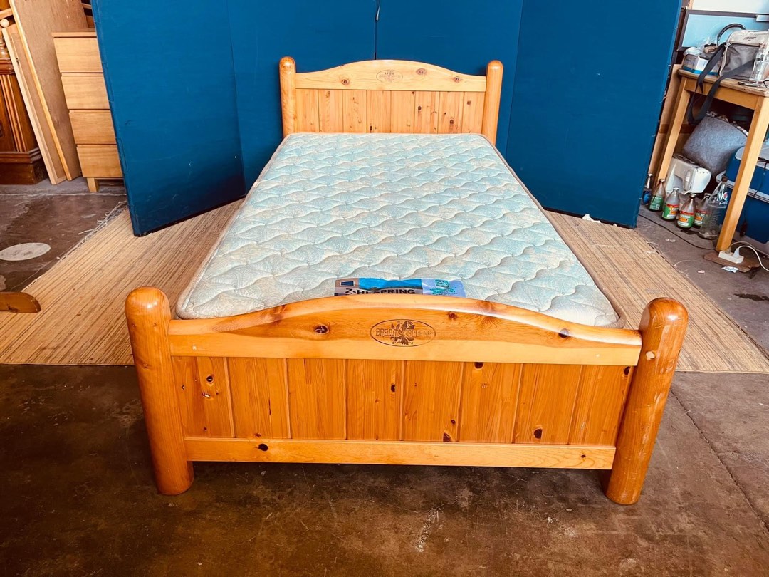 Single bedset japan surplus, Furniture & Home Living, Furniture, Bed ...