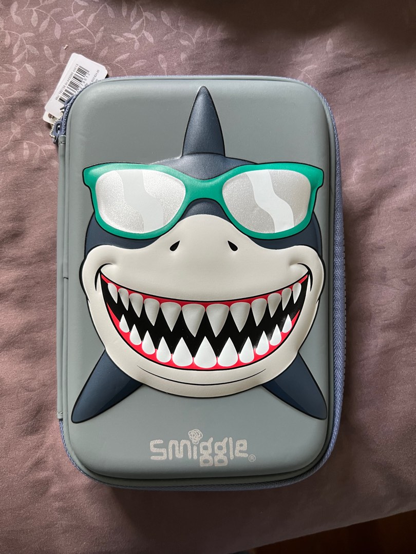 Smiggle Pencil Case (Shark), Hobbies & Toys, Stationery & Craft ...
