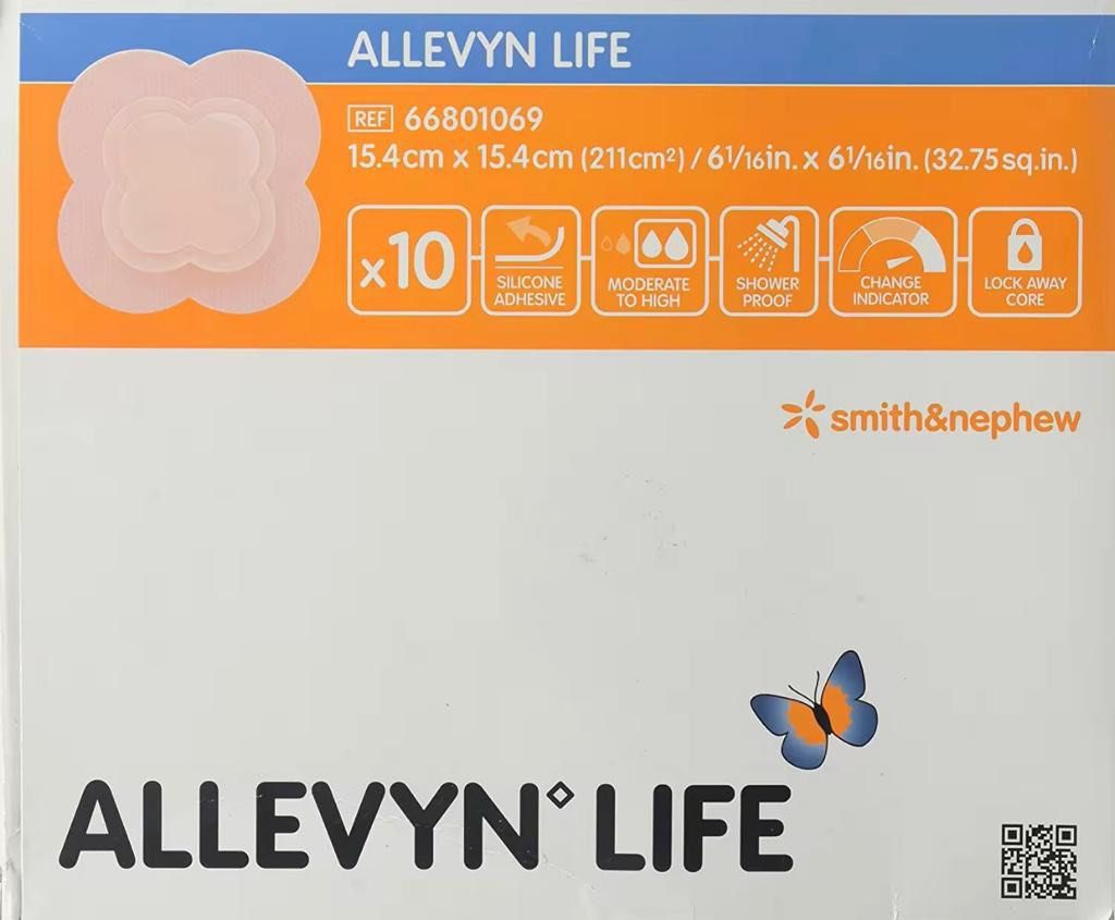 Smith & Nephew Allevyn Life Silicone Foam Dressings | Hydrocellular ...