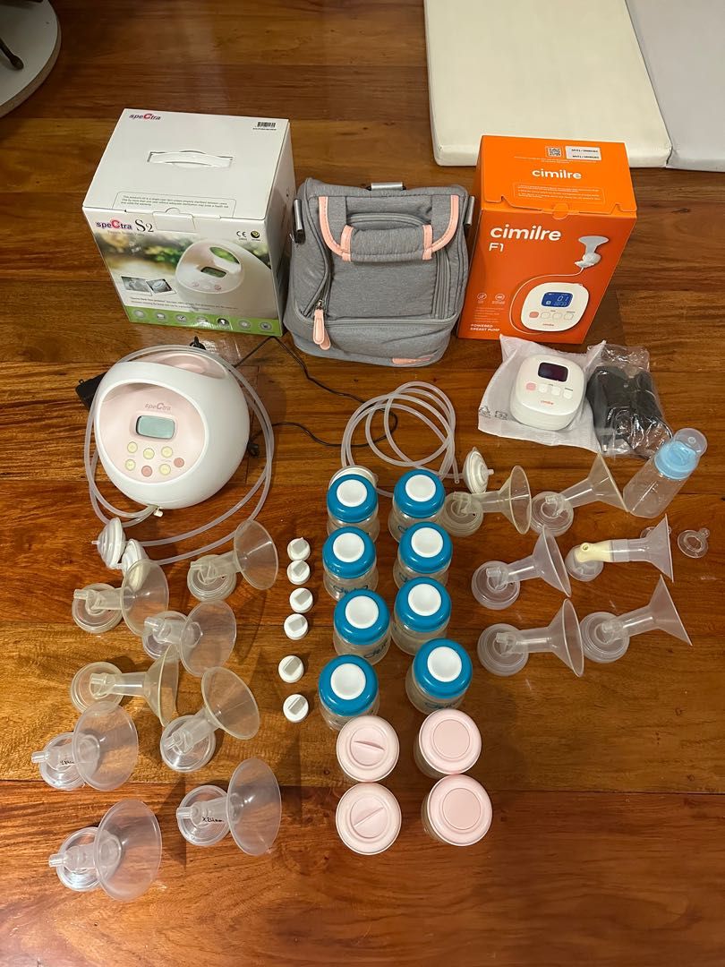 Spectra S2 hospital grade & Cimilre F2 Portable pump with free original ...