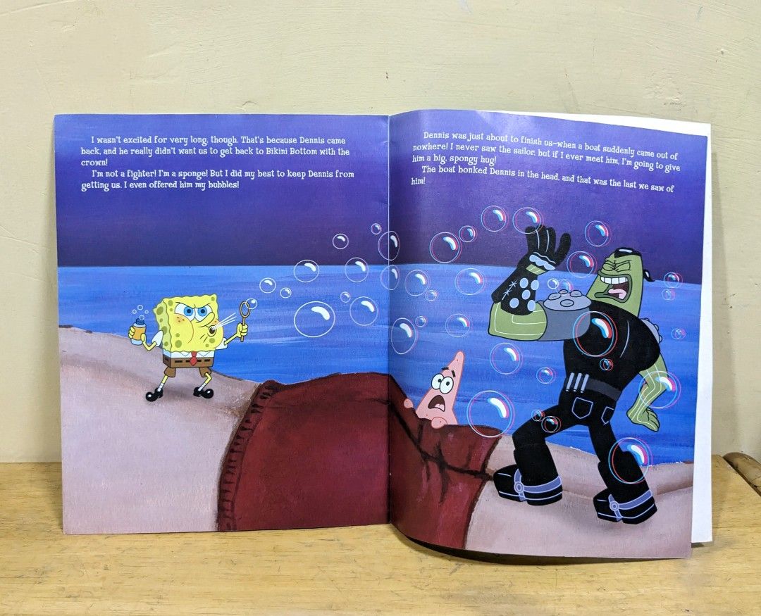 Spongebob Squarepants book, Hobbies & Toys, Books & Magazines, Children ...