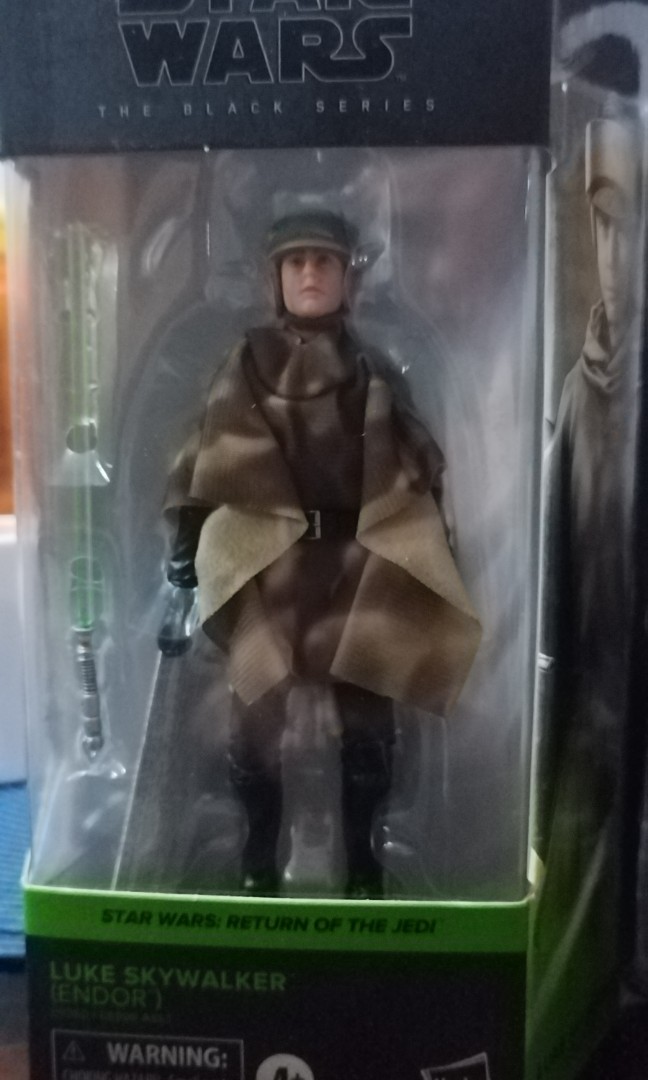 Star Wars Black Series Luke Skywalker (Endor), Hobbies & Toys, Toys ...