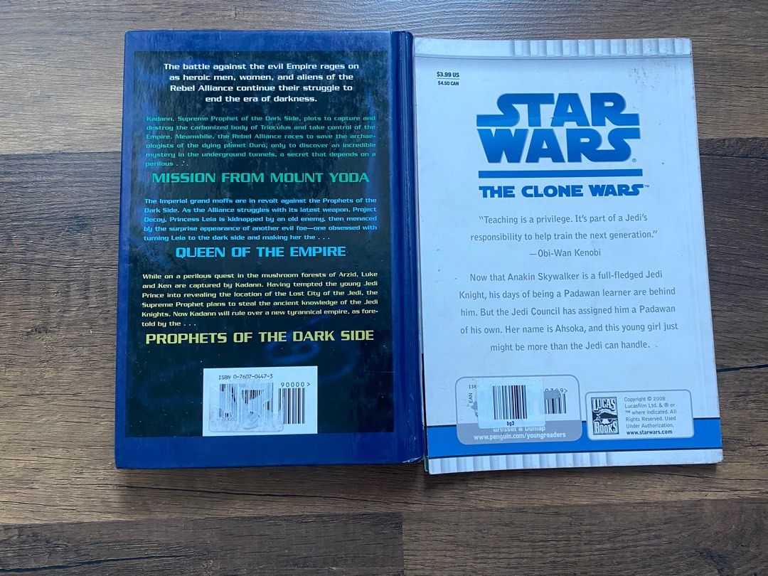 Star Wars Childrens Books (Titles & prices in description), Hobbies ...