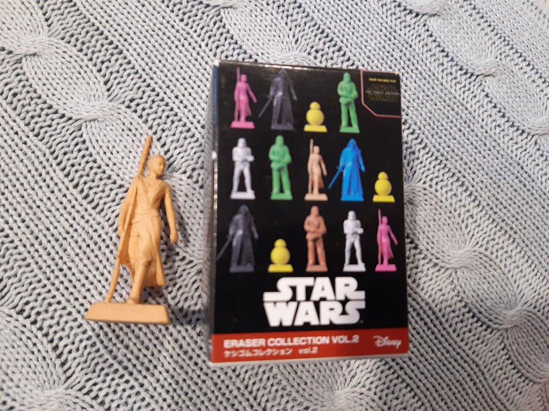 Star Wars Rey eraser from japan, Hobbies & Toys, Stationery & Craft ...