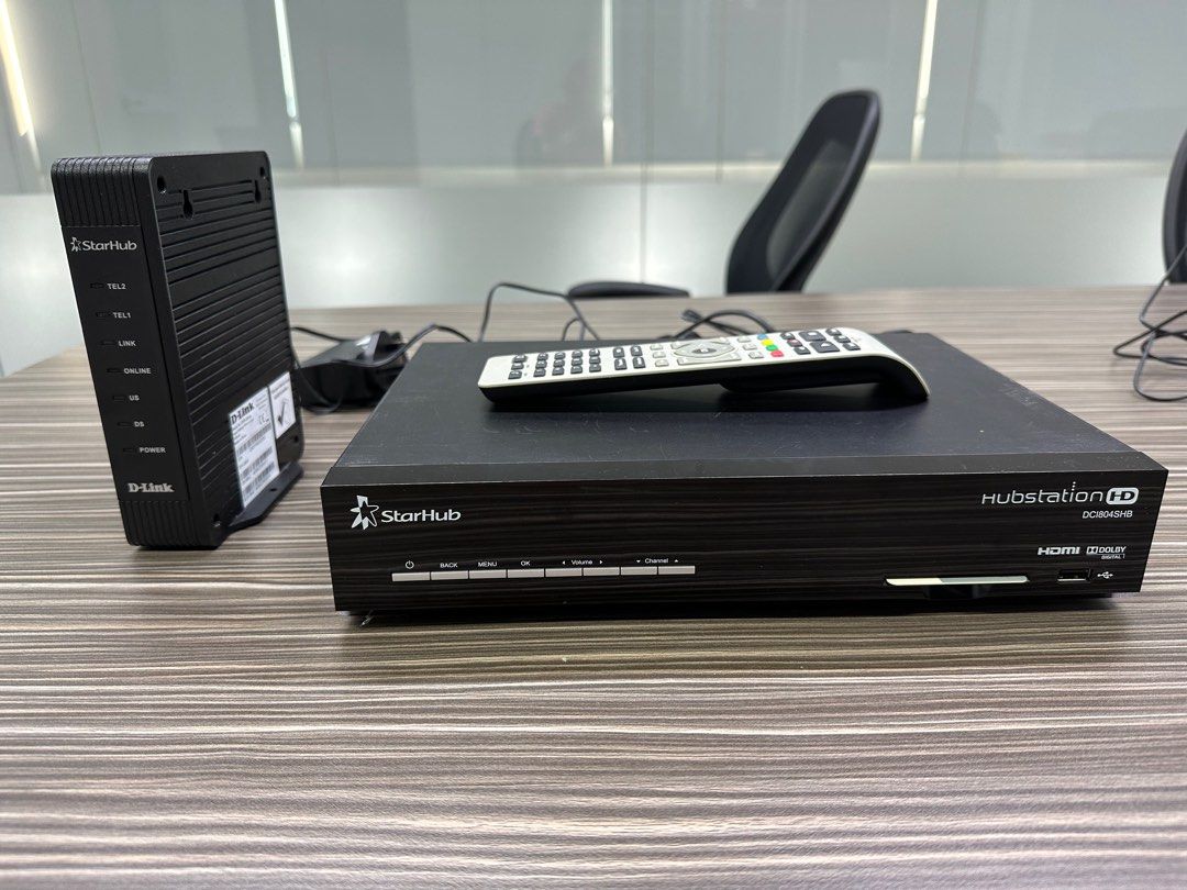 Starhub D-Link Router and Hubstation, TV & Home Appliances, TV ...