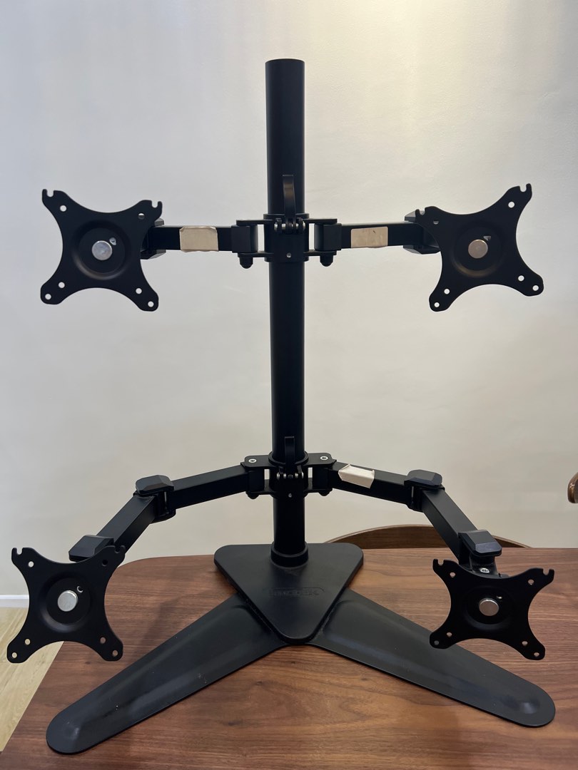 PC Screen Monitor Mount with Stand for 4 monitors, Computers & Tech ...