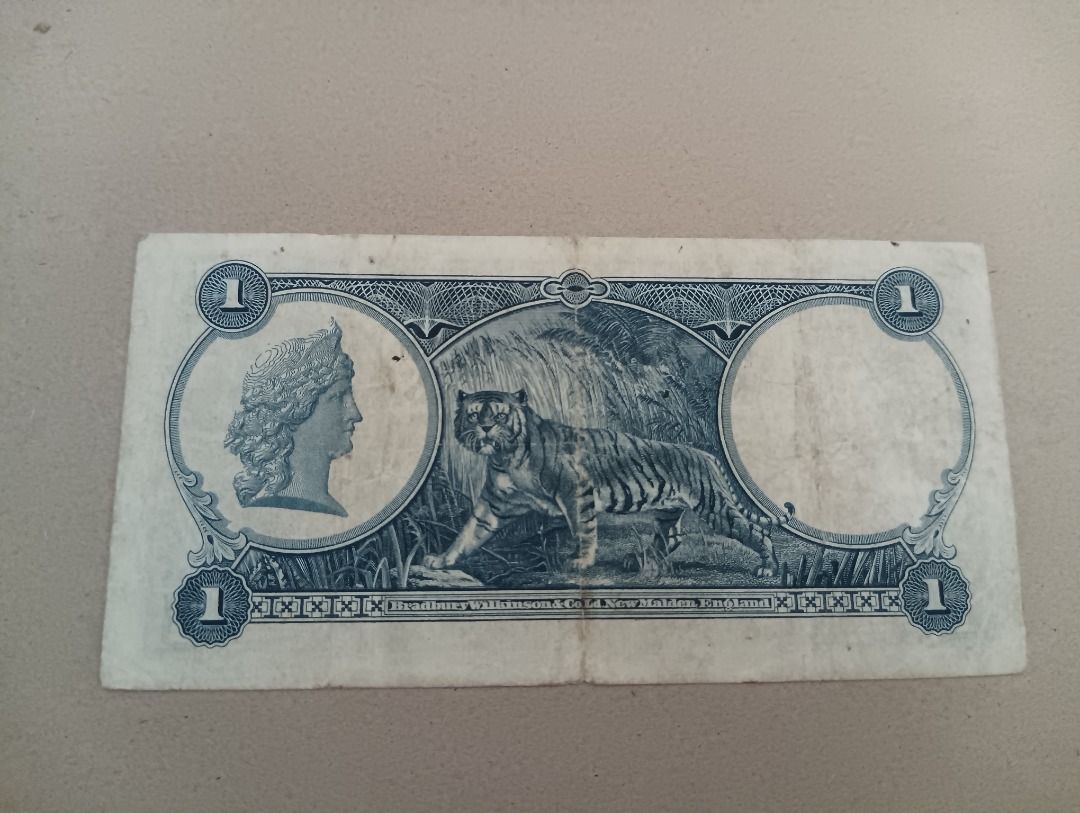 Straits settlement banknote 1934 $1, Hobbies & Toys, Memorabilia & Collectibles, Currency on ...