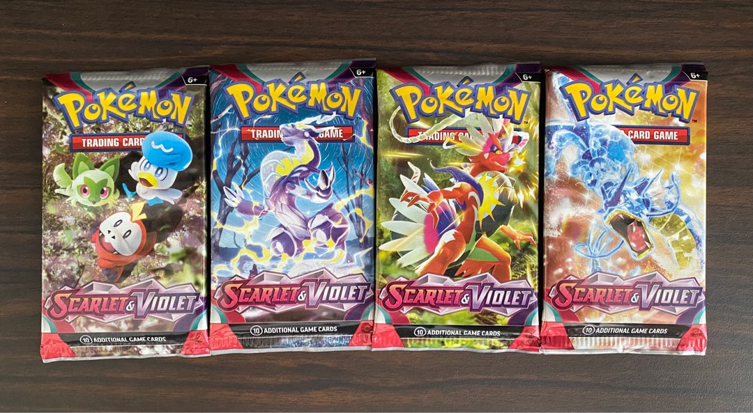 SV01 Booster Packs, Hobbies & Toys, Toys & Games on Carousell