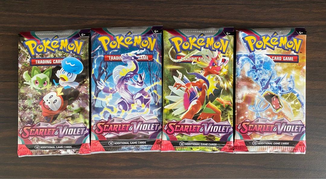 SV01 Booster Packs, Hobbies & Toys, Toys & Games on Carousell